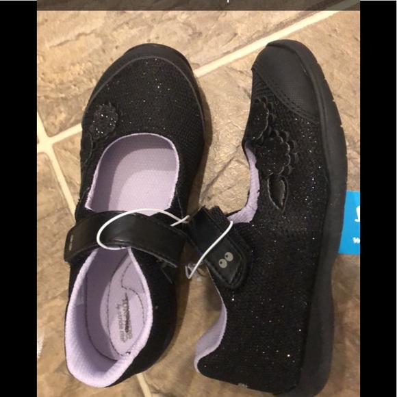 Stride Rite | Shoes | New Stride Rite Surprize Glitter Mary Jane Shoes ...